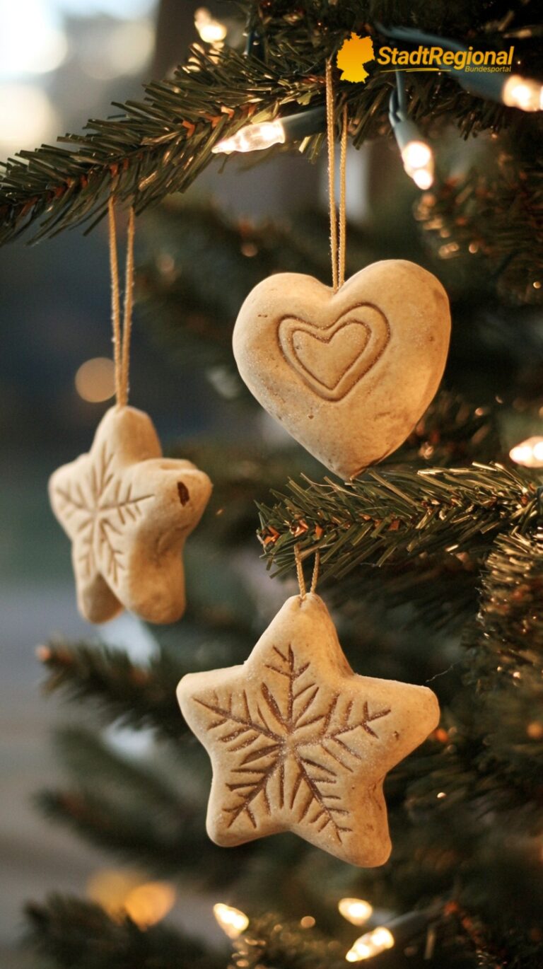 10 kreative Salzteig-Ideen für Weihnachten